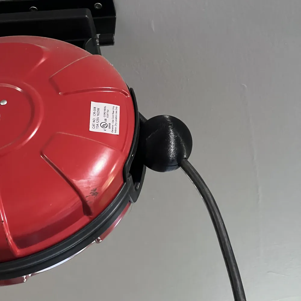 Retractable Power Extension Cable Ball Cord Stop - Free 3D Print Model ...