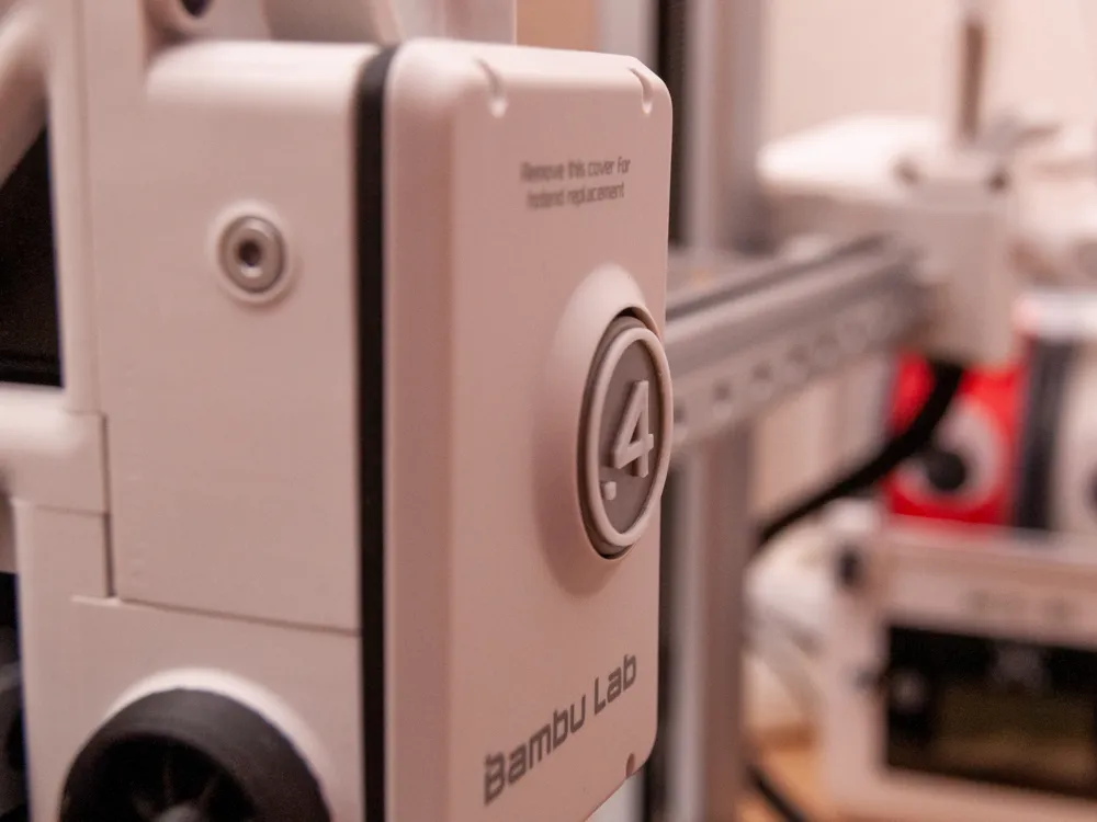 Extruder cover set with nozzle diameter indicators by Hunter Rodrigez ...