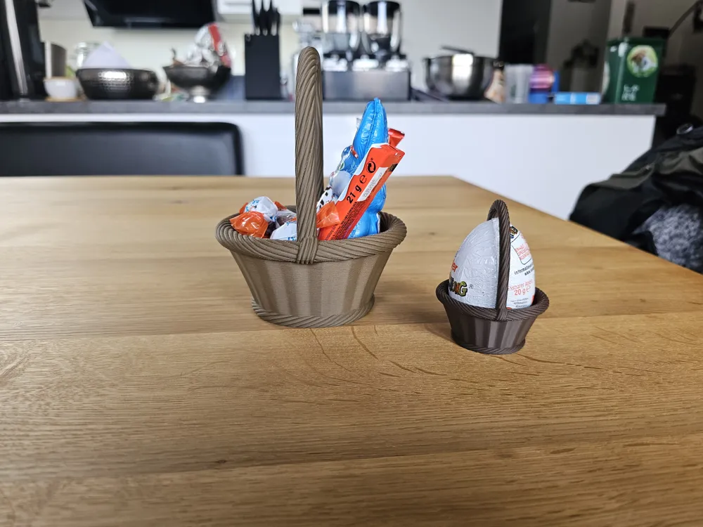 Modern Easter Basket Collection - Free 3D Print Model - MakerWorld