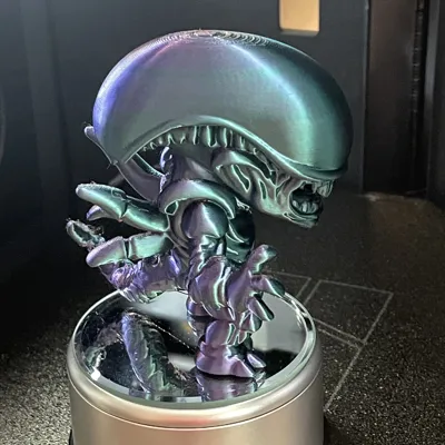 Alien Xenomorph Chibi Toy Figurine Free 3d Print Model Makerworld