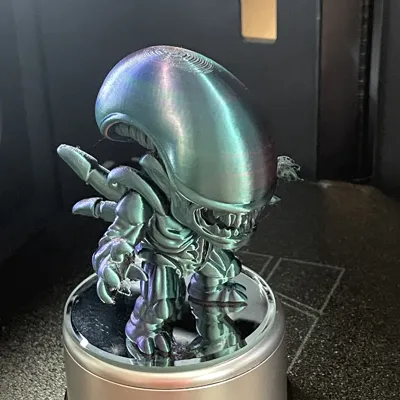Alien Xenomorph - Chibi - Toy - Figurine - Free 3D Print Model - MakerWorld