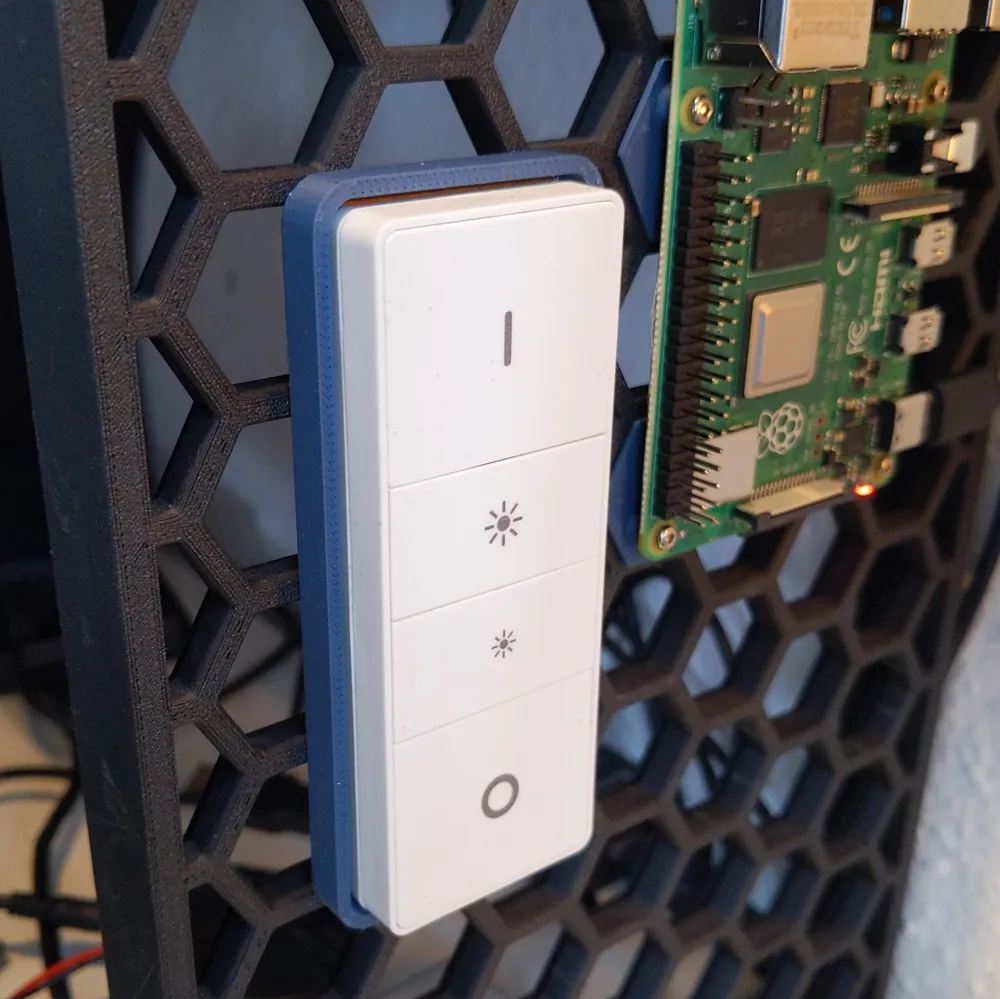 Hsw honeycomb storage wall Hue dimmer light switch mount Remixed by ...