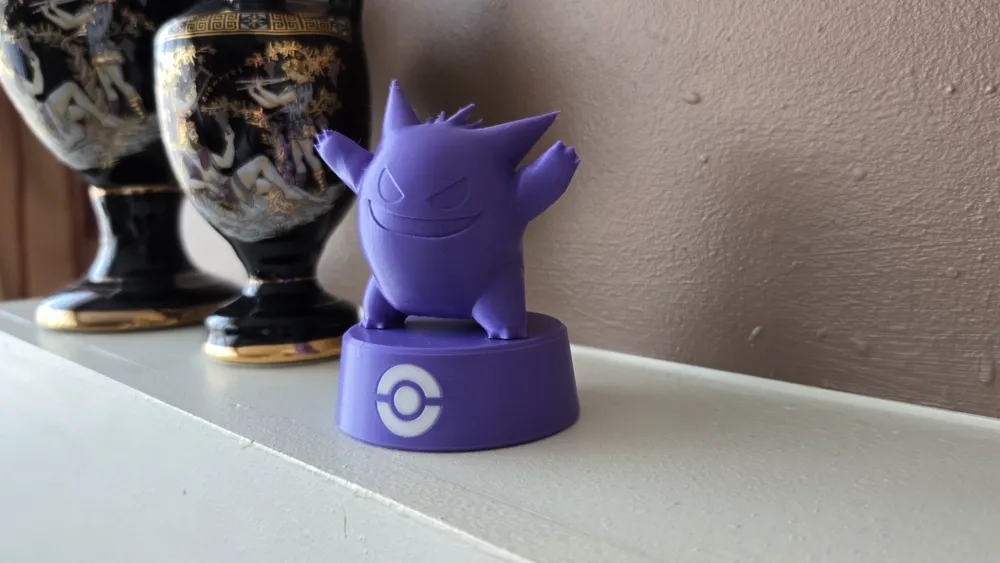 Gengar - Pokemon Statue - Free 3D Print Model - MakerWorld