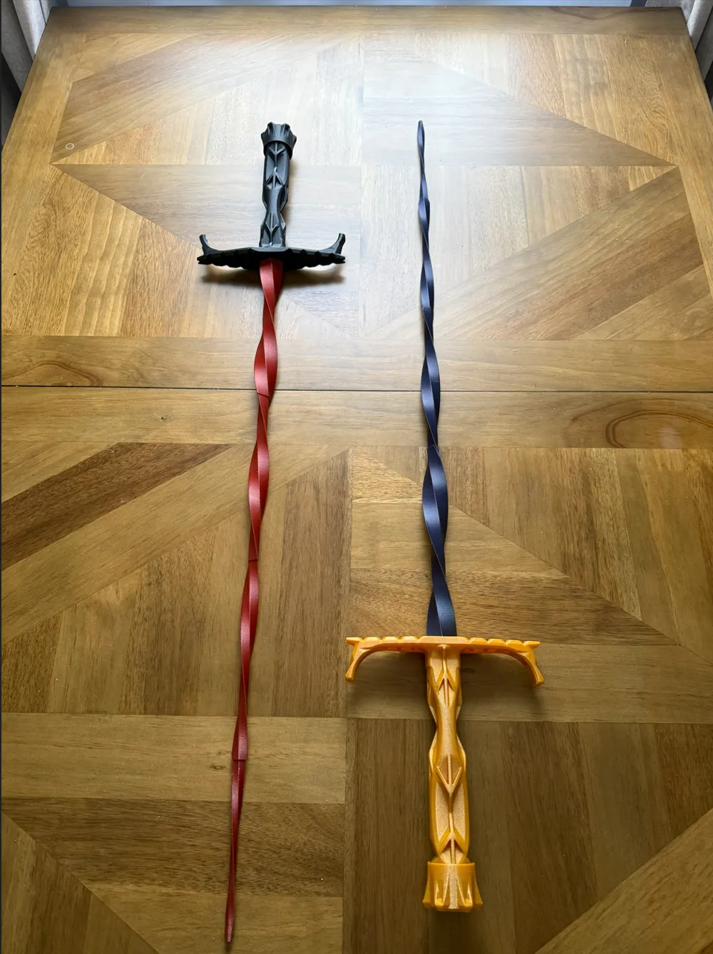 Collapsible Twisting Sword - MK2 - Free 3D Print Model - MakerWorld