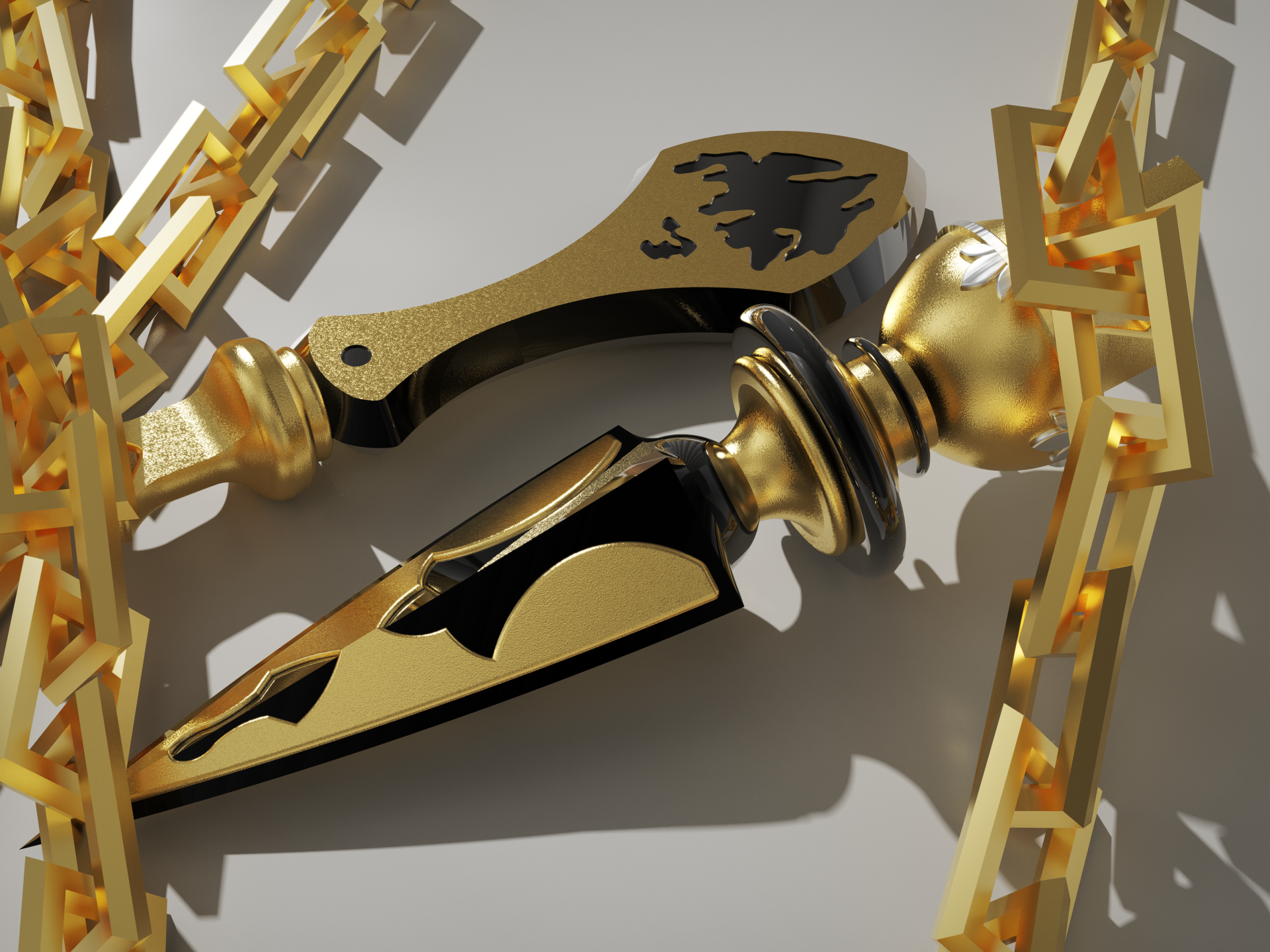 Fate - Gilgamesh - Chains of Heaven (1:1 Single Plate Printing ...