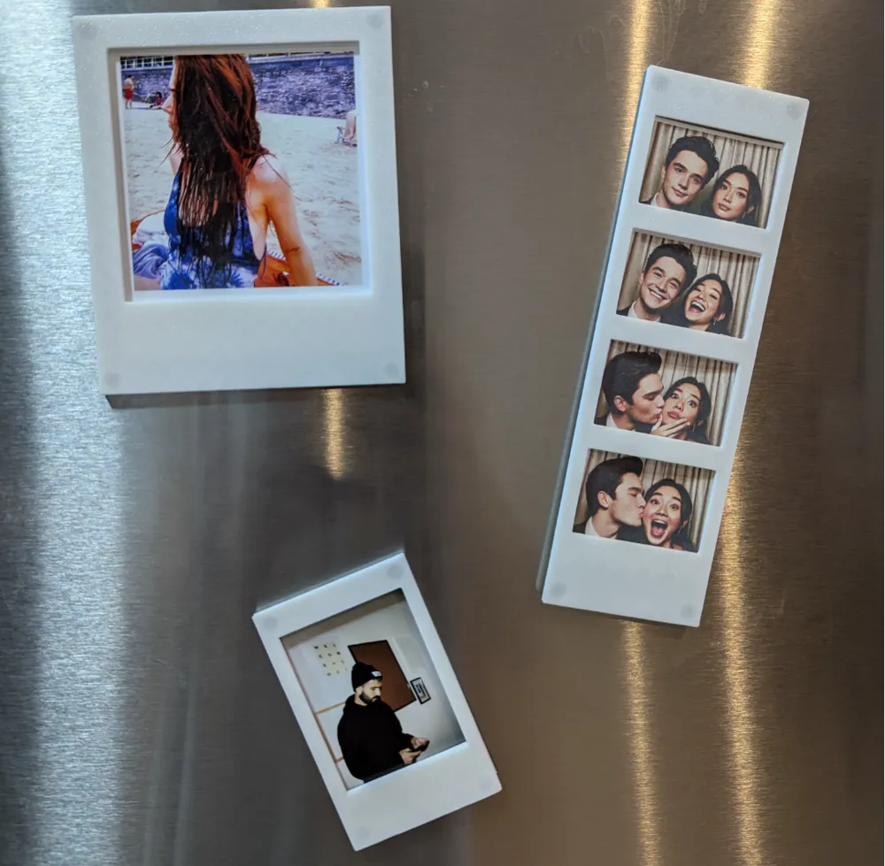 Custom polaroid magnet generator - Free 3D Print Model - MakerWorld