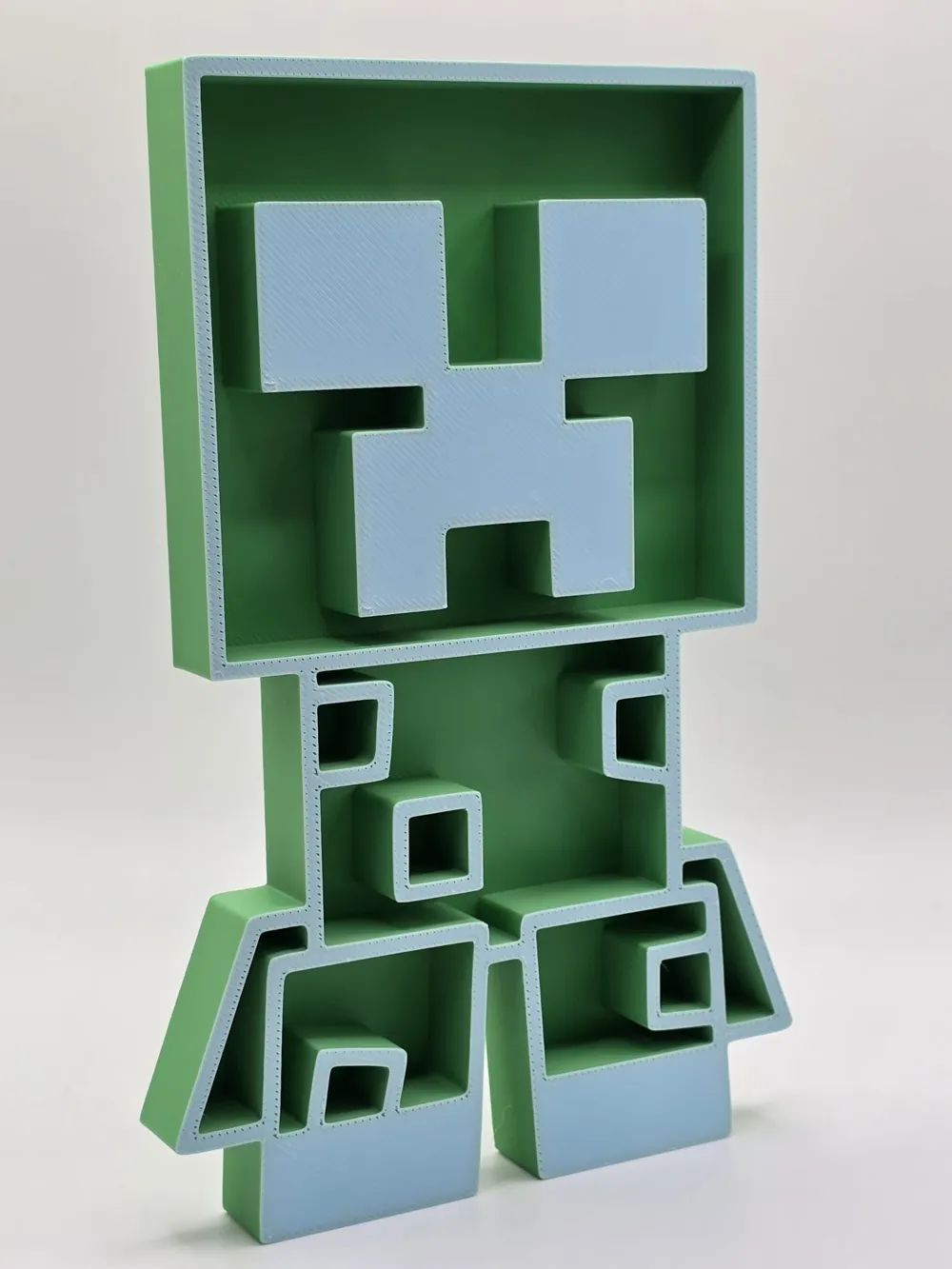 Minecraft Creeper Tray Sensory Decor Fill Shape by Merilno3D MakerWorld ...