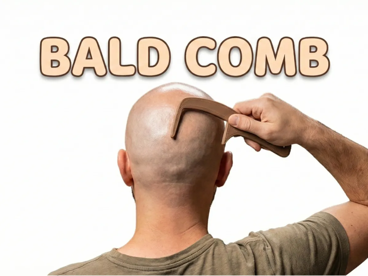 The Ultimate Bald Comb - Free 3D Print Model - MakerWorld