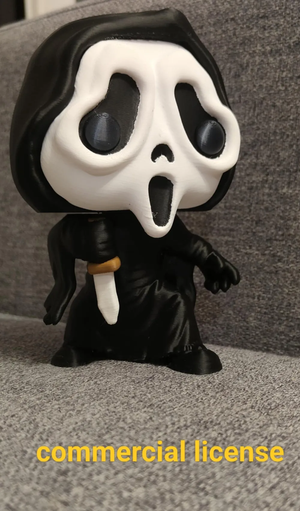 Ghostface funko pop move head - Free 3D Print Model - MakerWorld