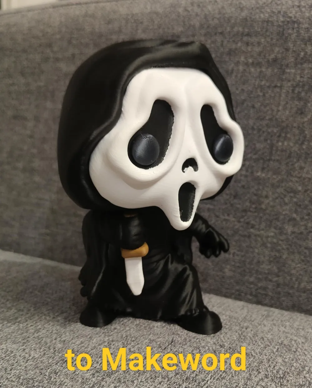 Ghostface funko pop move head - Free 3D Print Model - MakerWorld
