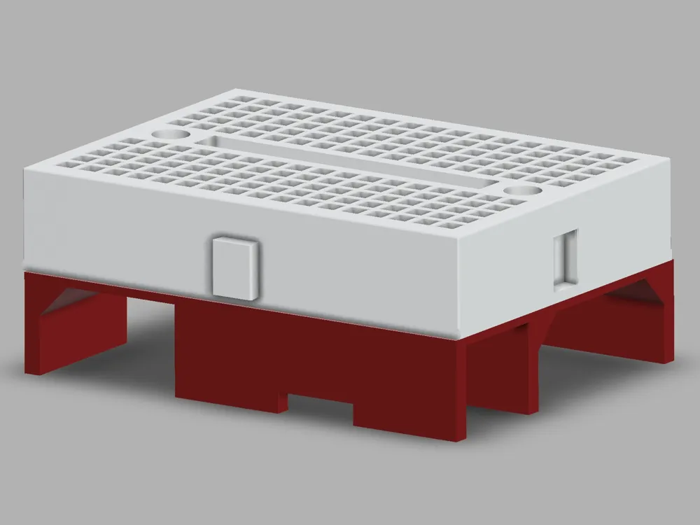 Mini Breadboard holder for Arduino Uno by ALβ3d - MakerWorld