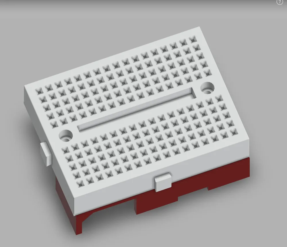 Mini Breadboard holder for Arduino Uno - Free 3D Print Model - MakerWorld