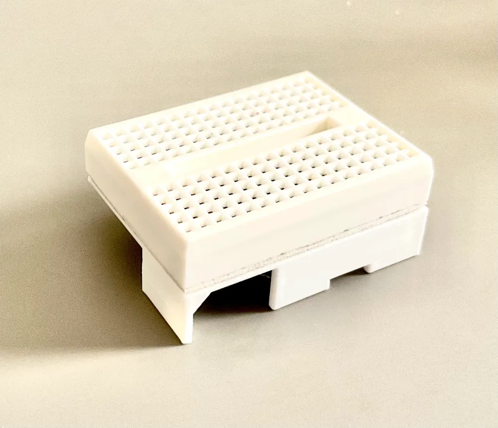 Mini Breadboard holder for Arduino Uno - Free 3D Print Model - MakerWorld