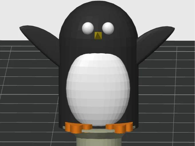 Penguin Croc Jibbitz by McReeke - MakerWorld