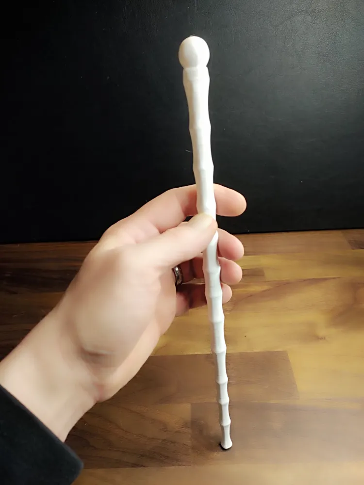 Bamboo Style Walking Cane / Prop Jurassic Park - Free 3D Print Model ...