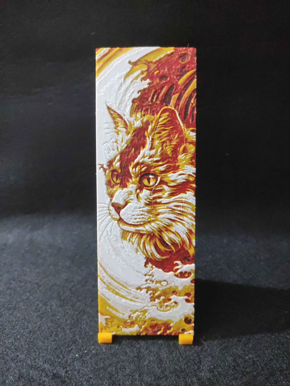 Cat Bookmark Hueforge by FSE MakerWorld: Download Free 3D Models