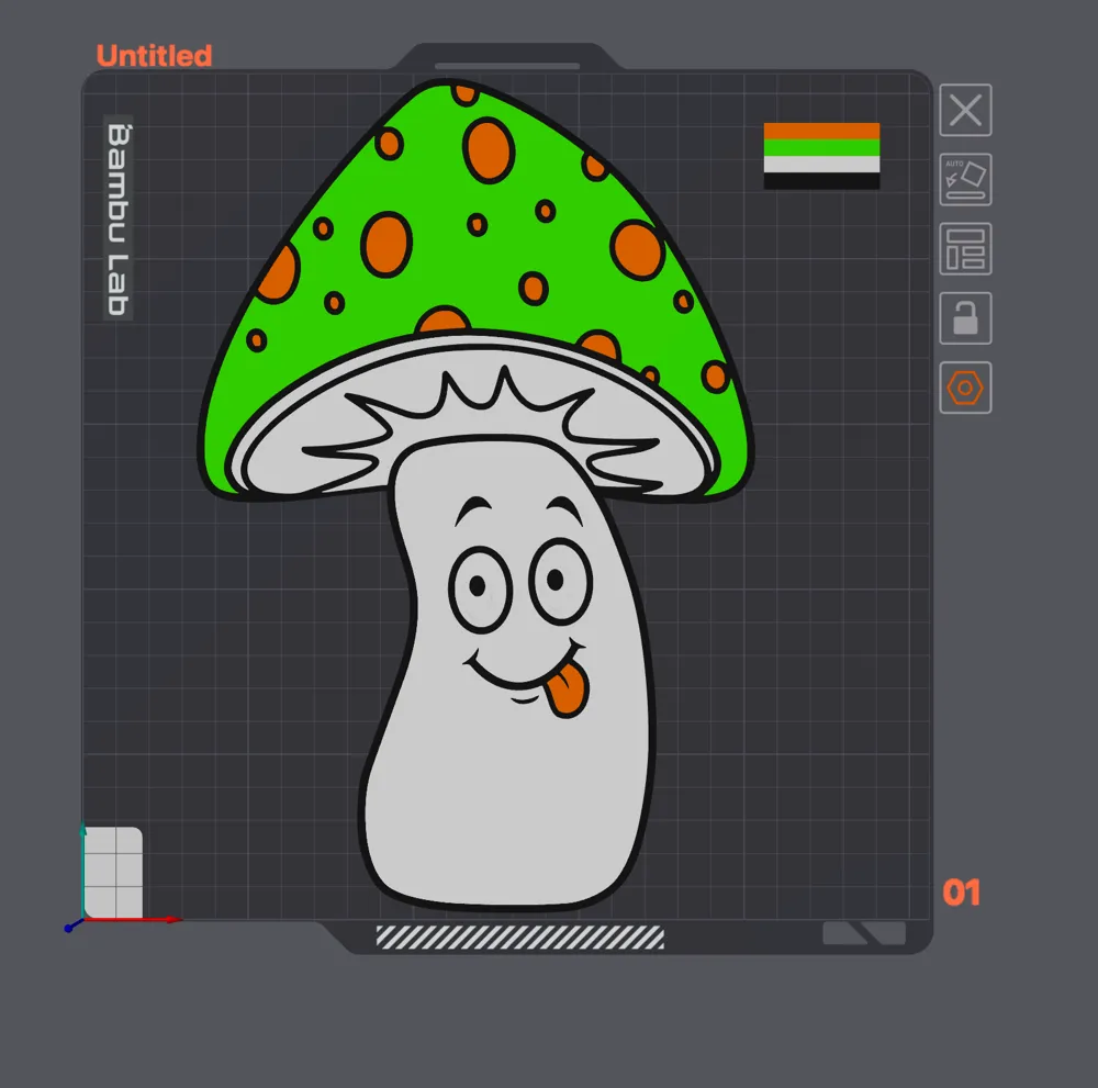 Silly Shroom by WagZPrintZ - MakerWorld