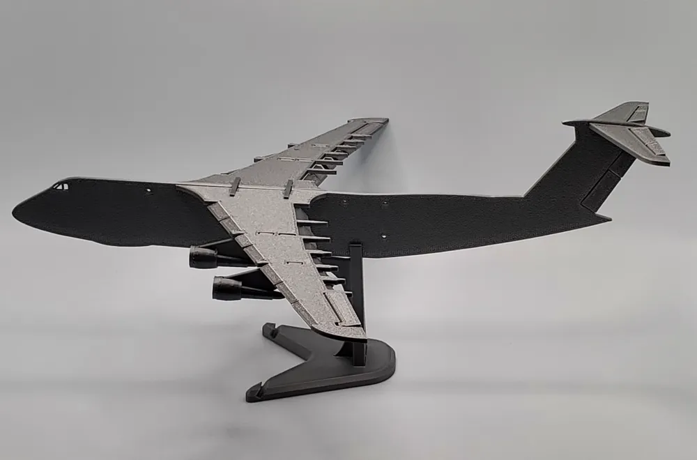 Lockheed C-5 Galaxy Cargo Aircraft Model Kit - Free 3D Print Model ...