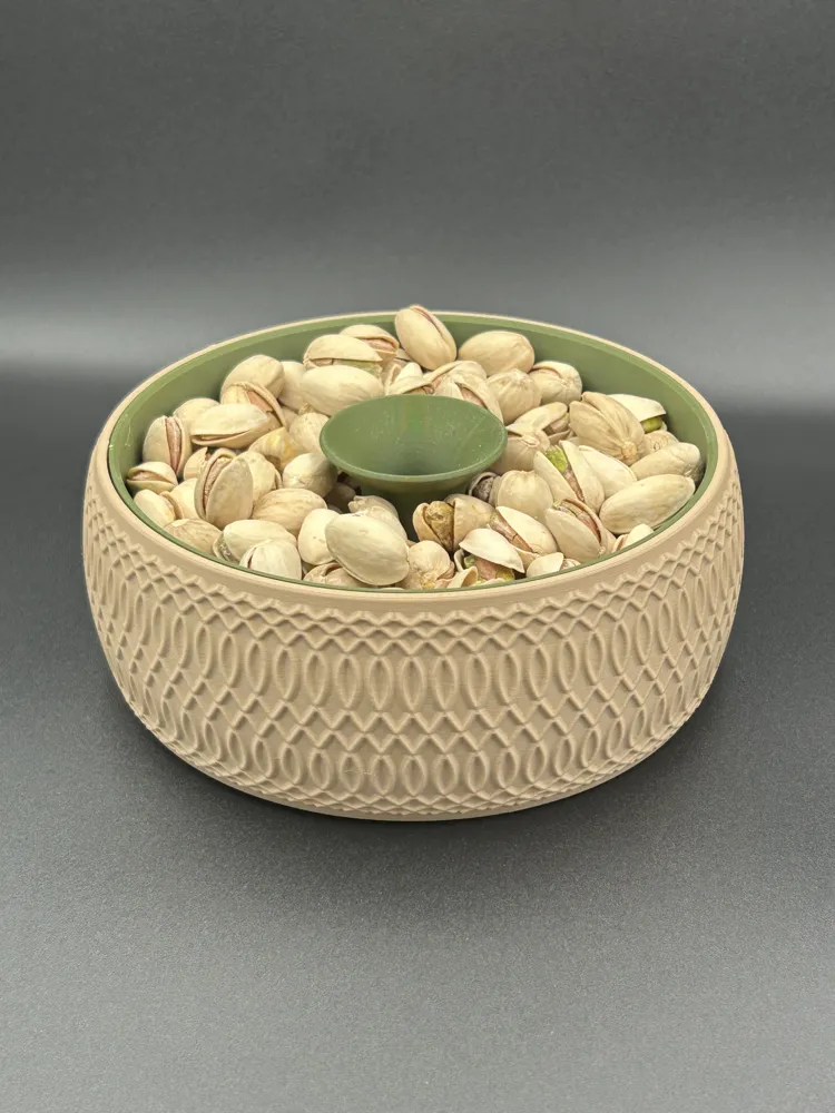 Pistachio Shell Bowl No.2 by Andy’s Design MakerWorld: Download Free 3D ...