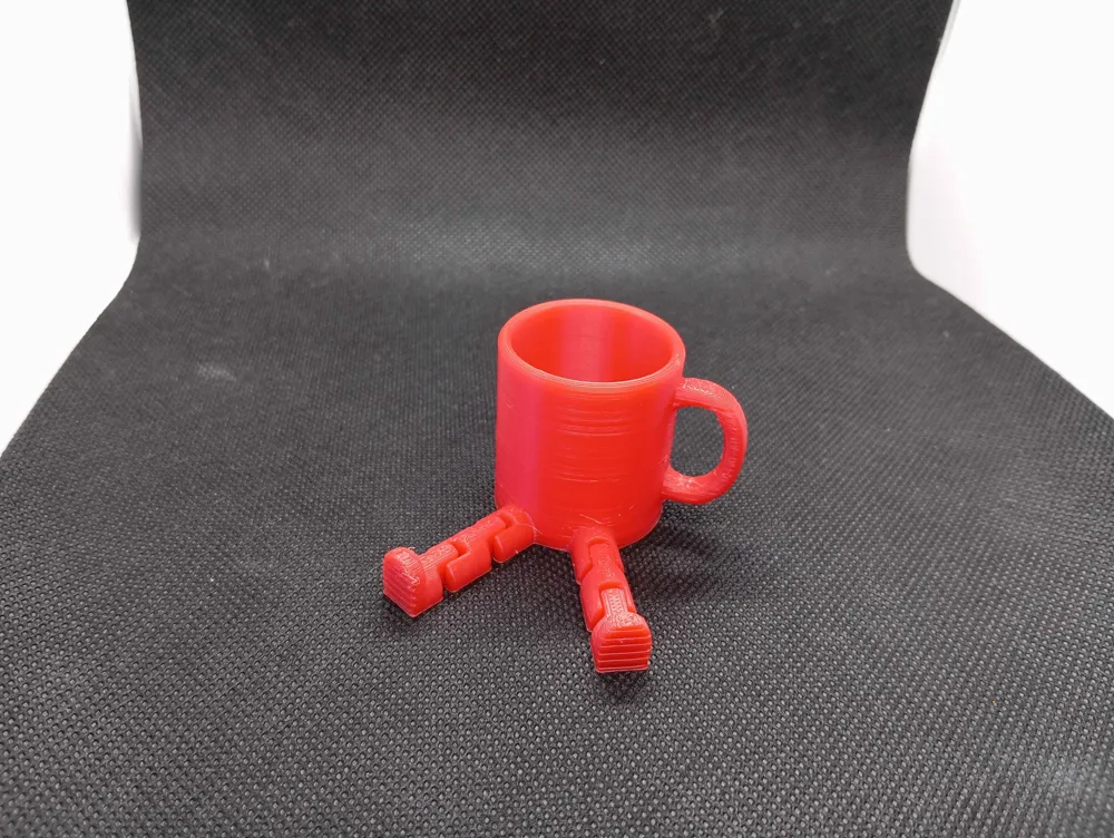 Coffee Mug Buddy with Articulated Flexy Legs by DreamMesh MakerWorld ...