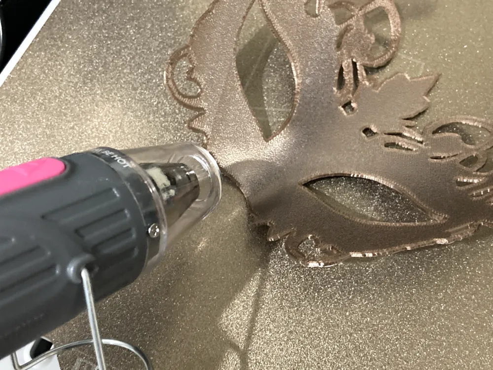 Filigree Masquerade Mask - Hueforge - prints flat - Free 3D Print Model ...