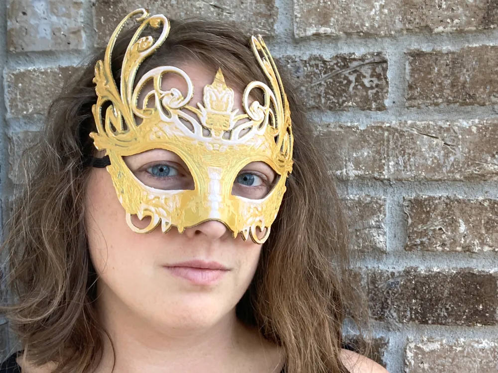 Filigree Masquerade Mask - Hueforge - prints flat - Free 3D Print Model ...