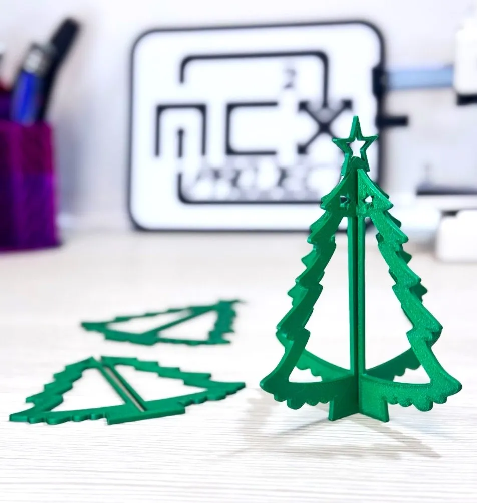 Christmas tree to assemble by Mc2.project3D - MakerWorld