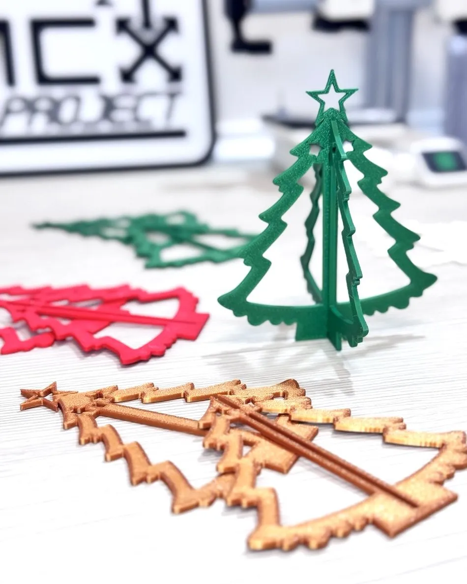 Christmas tree to assemble by Mc2.project3D - MakerWorld