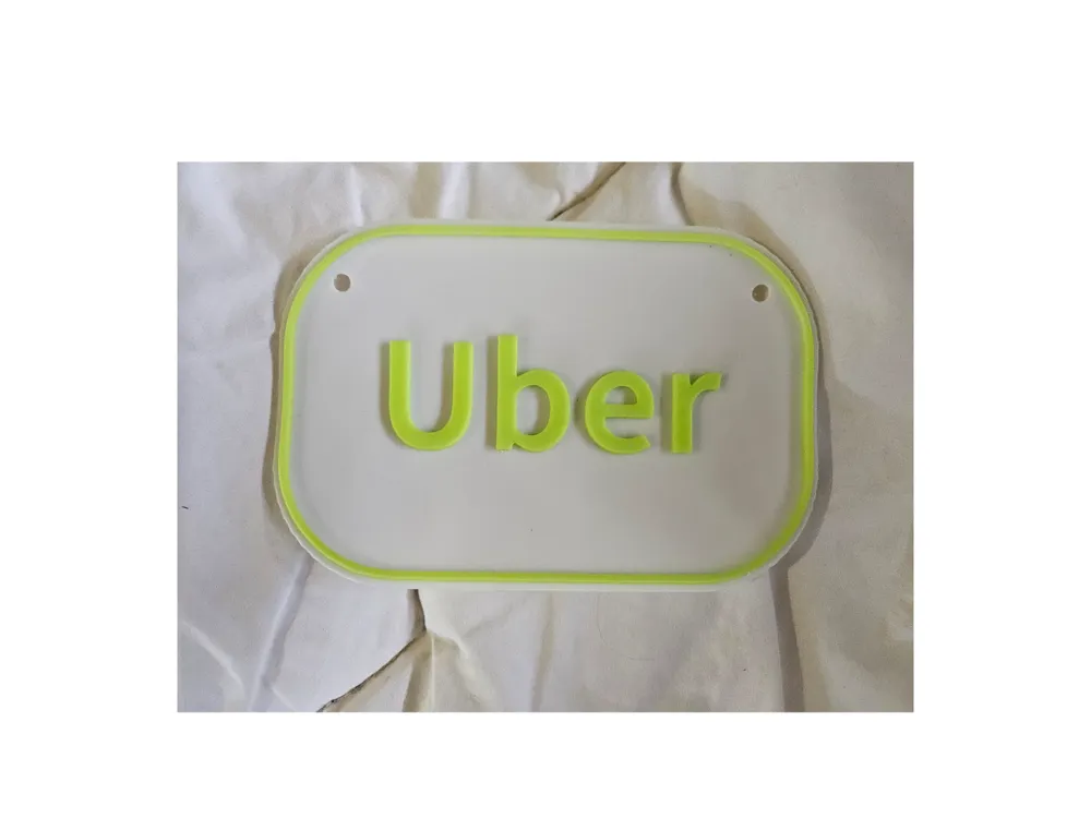 Uber Rideshare sign for Fraont and or Rear Window. by hbgmobile ...