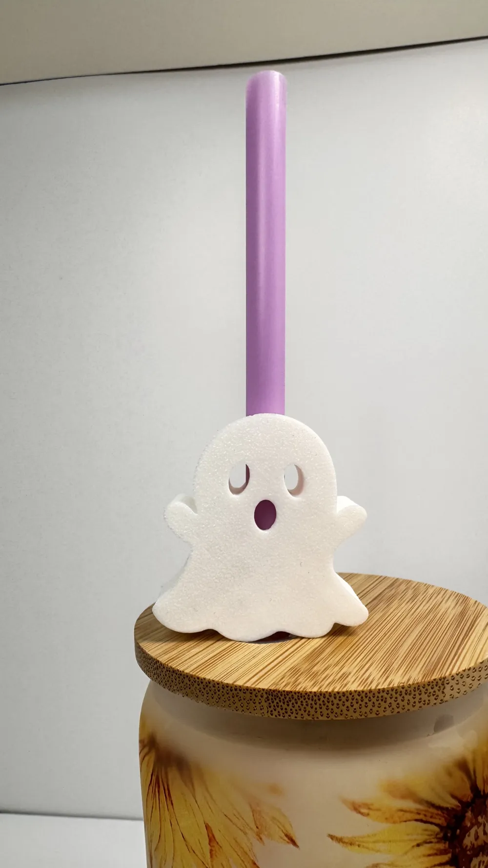 Ghost Straw Topper - Free 3D Print Model - MakerWorld