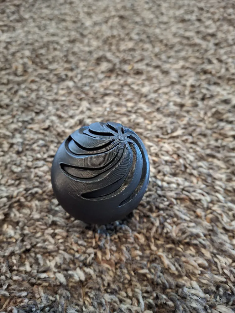 Infinity Egg | Passthrough Vortex - Free 3D Print Model - MakerWorld