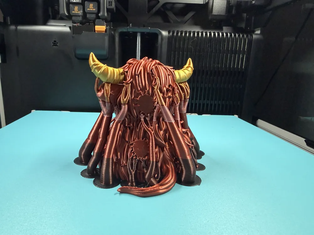 Horror Highland Cow — Devil in Cow’s Clothing - Free 3D Print Model ...