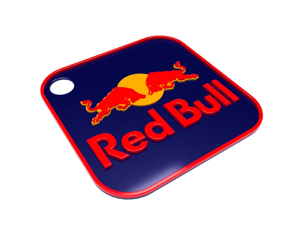 Red Bull Keychain by espariz - MakerWorld