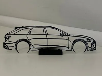 Audi RS6 2020 by Andy_Mozol - MakerWorld