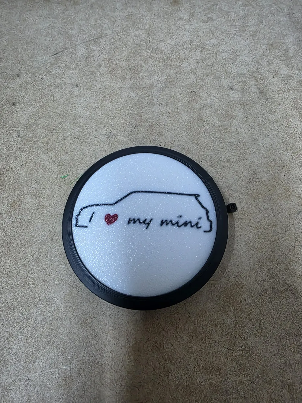 Mini Cooper Badge - Free 3D Print Model - MakerWorld