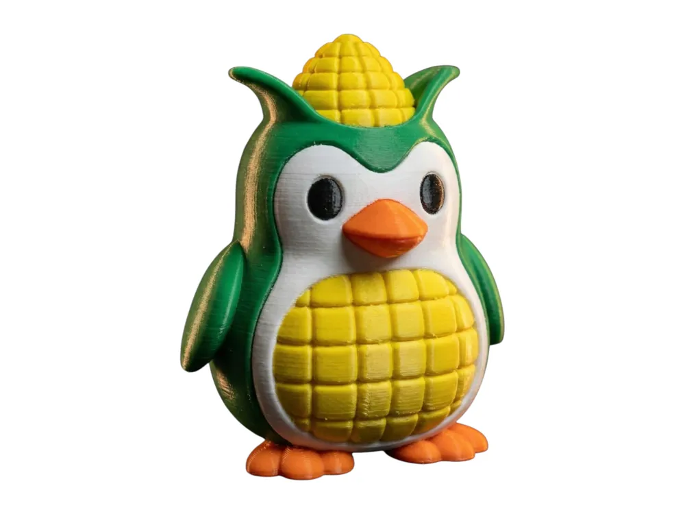 Pinguim de Milho - Modelo gratuito para impressão 3D - MakerWorld