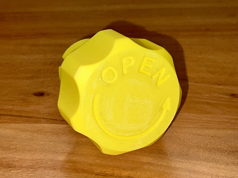 Hot Water Bottle, Cap Helper Tool, opener, handle - Free 3D Print Model ...