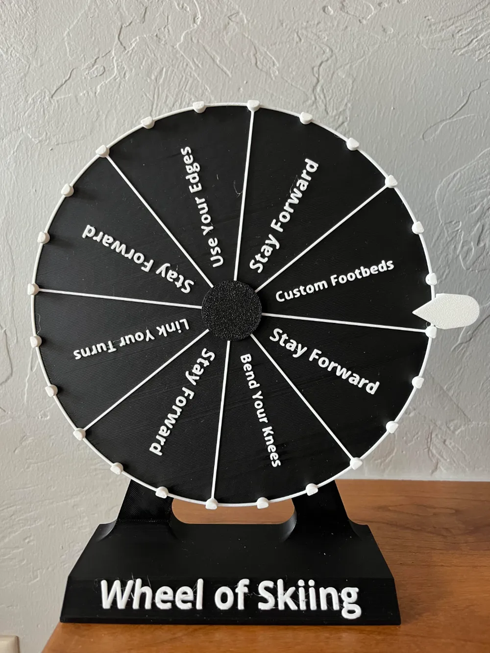 Spinning Prize Wheel - Free 3D Print Model - MakerWorld