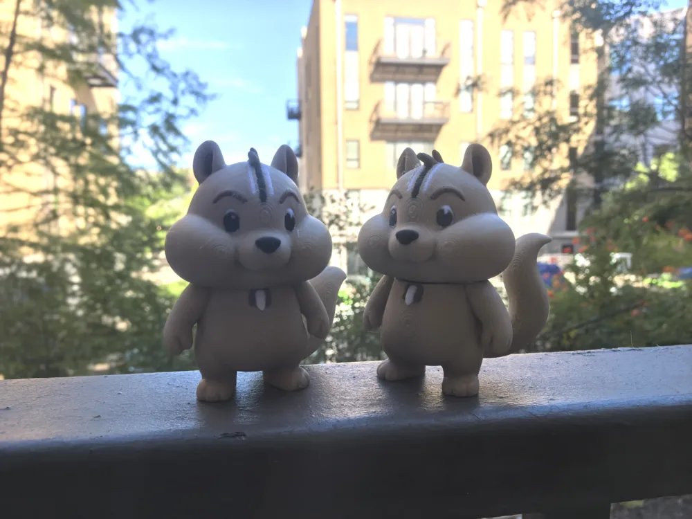 Chipmunk Articulation - Free 3D Print Model - MakerWorld