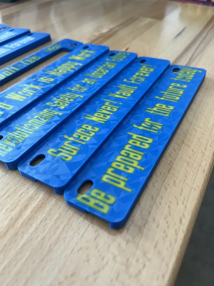 Fallout License Plate Frame Bundle - VAULT-TEC Remixed by Starlayer ...