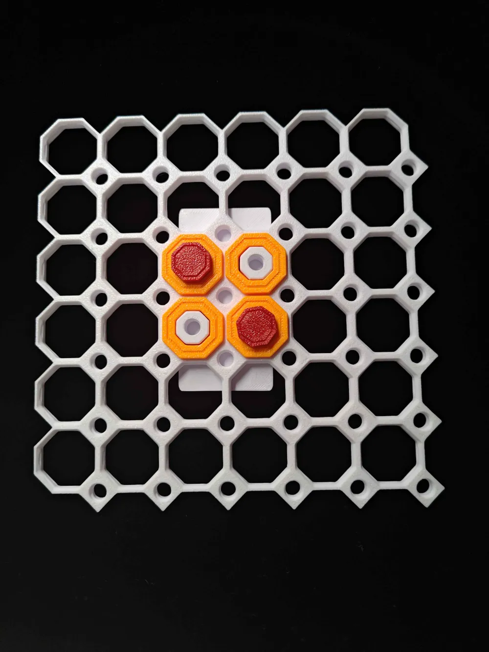 Multiboard Command Strip Mounts for Offset Snap Remixed by Min ...