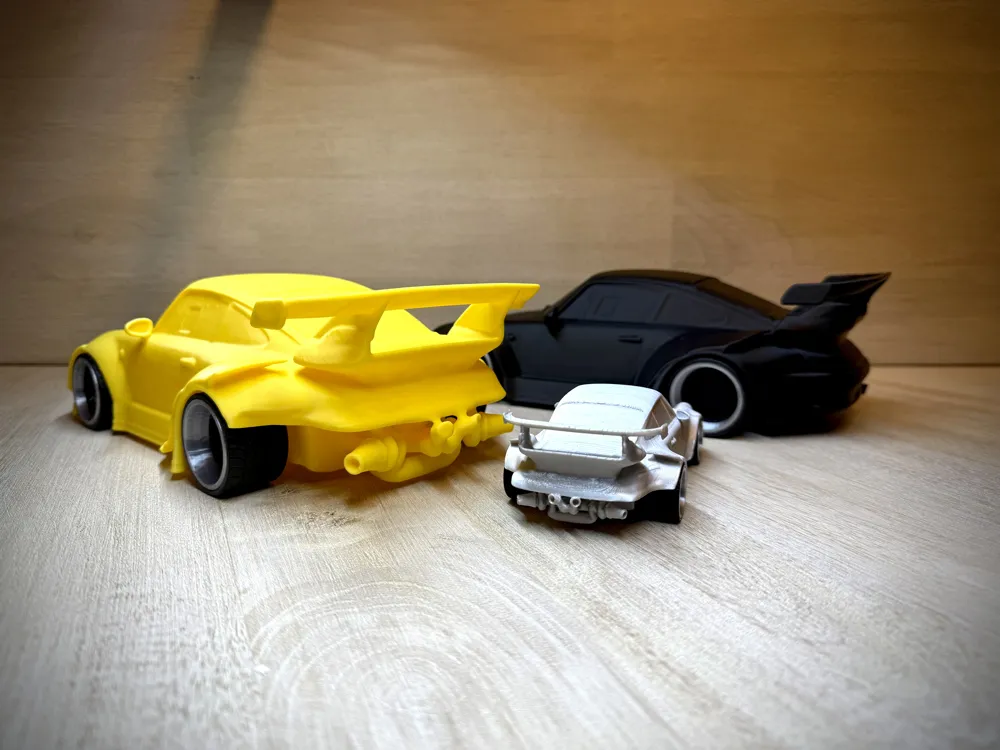 Porsche 911 Turbo (993) Rotana RWB Large Model! by ShapeShift 3D ...