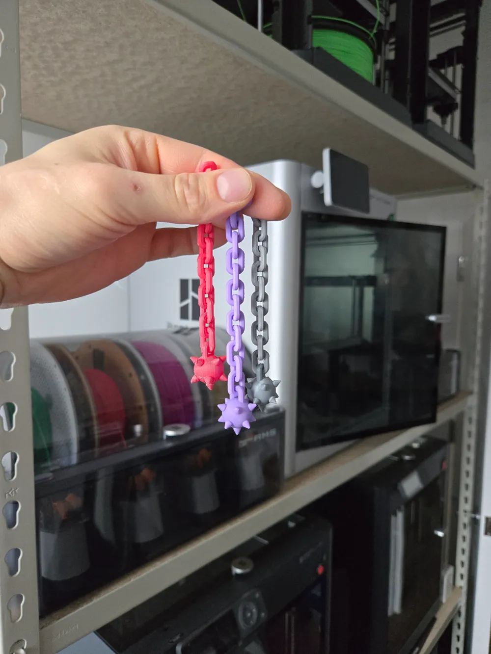 Phone Flail Charm Keychain by Will Cogley - MakerWorld