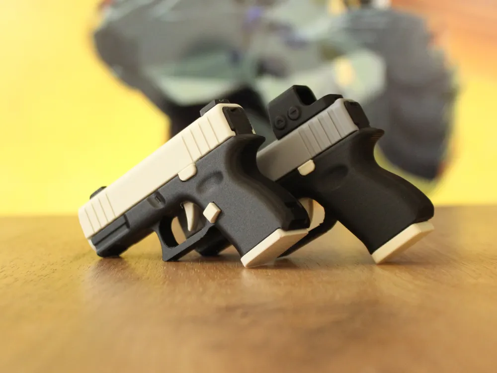Glock Fidget Keychain – Slide-Action Toy - Free 3D Print Model - MakerWorld