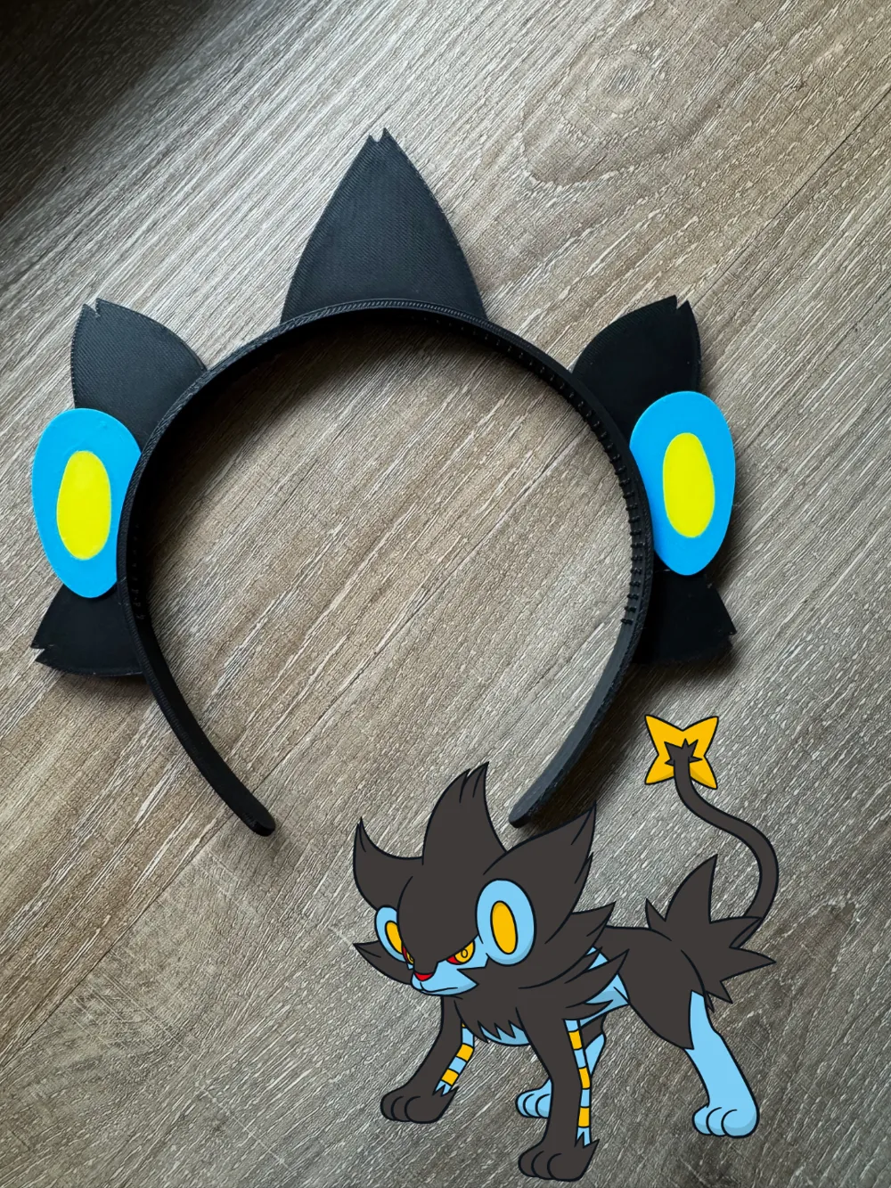 Pokemon Luxray Headband by Jorge Torres - MakerWorld