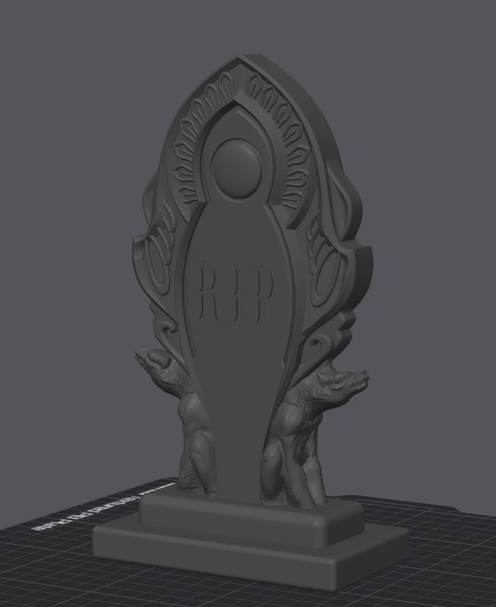 Enid's Tombstone from Wednesday Season 2 - Free 3D Print Model - MakerWorld