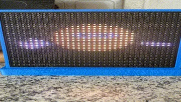 LED Matrix Wall Mount with Stand LED Pixel Board by eric.willms ...