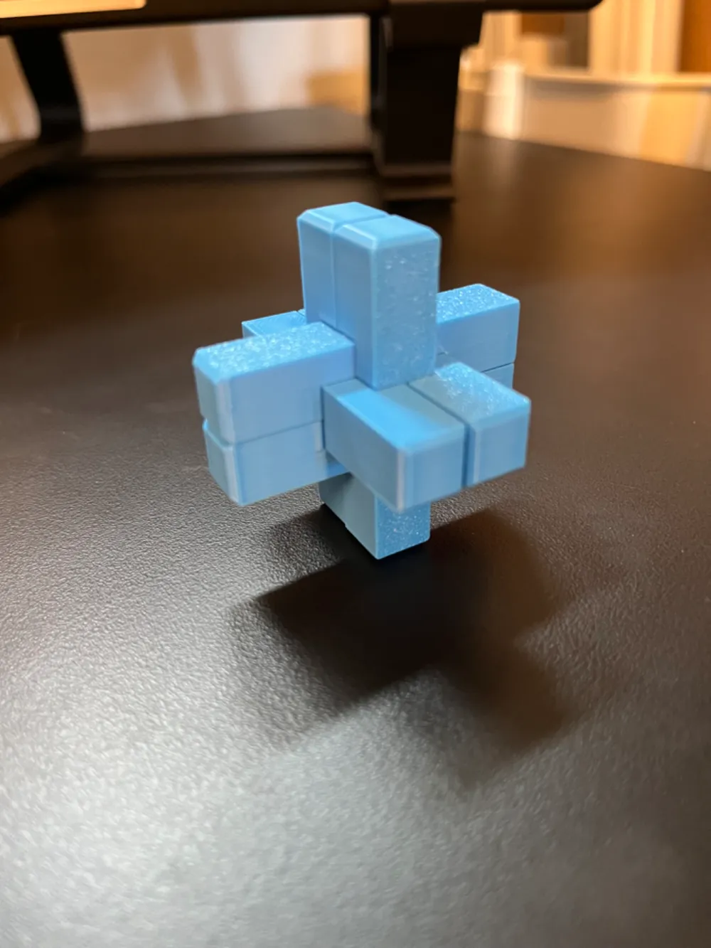 Burr/Cross Puzzle 3D - 6 pieces by Jens Skov Damgaard - MakerWorld