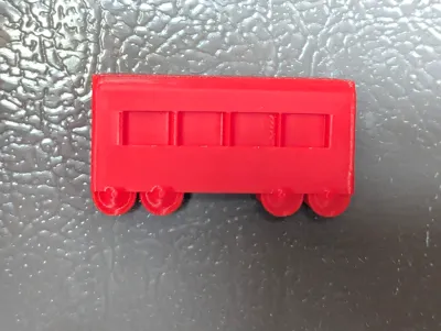 Train fridge magnet by Contributing Factor - MakerWorld