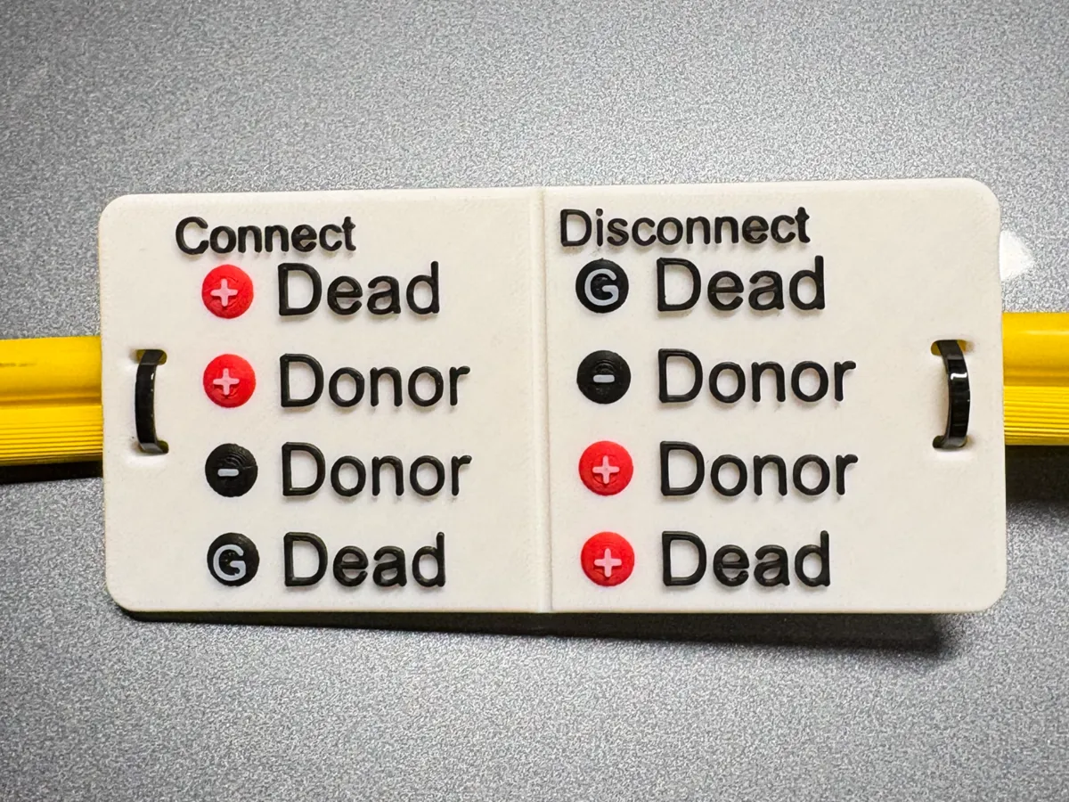 Starthilfekabel-Anleitungskarte (V2) von HPoint MakerWorld: Kostenlose 3D-Modelle herunterladen